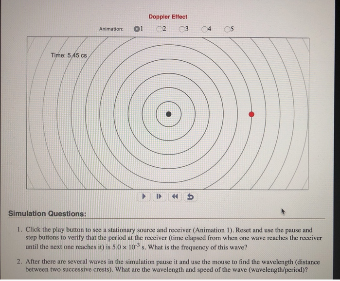 Solved 2. ﻿After there are several waves in the simulation, | Chegg.com