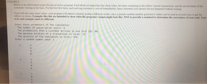 S ight TITLE QUEUEING SIMULATION INTRODUCTION A queue | Chegg.com