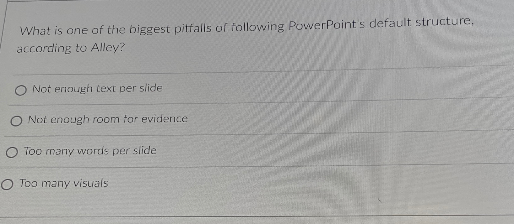 Solved What is one of the biggest pitfalls of following | Chegg.com