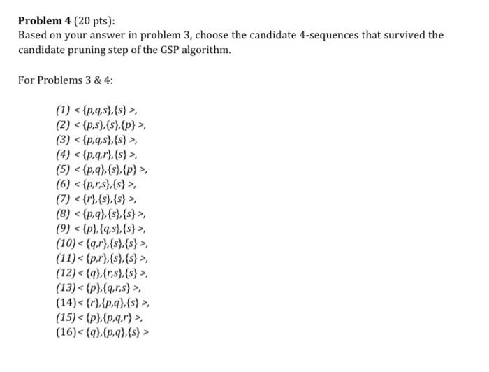 Solved Problem 4 (20 pts): Based on your answer in problem | Chegg.com