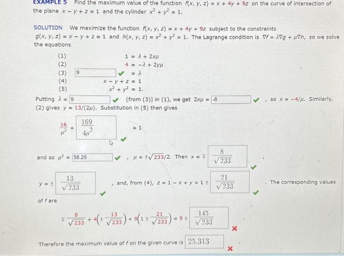 Example 5 Find The Maximum Value Of The Function