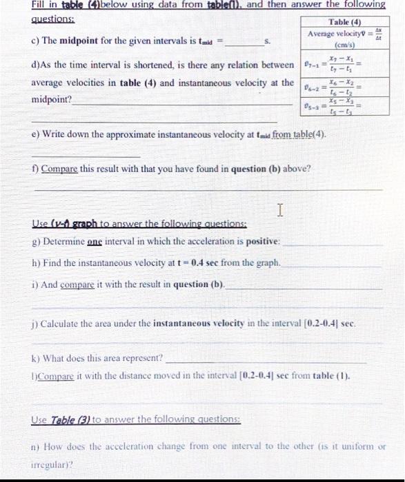 Solved Purpose: To study irregular motion of your hand, by | Chegg.com