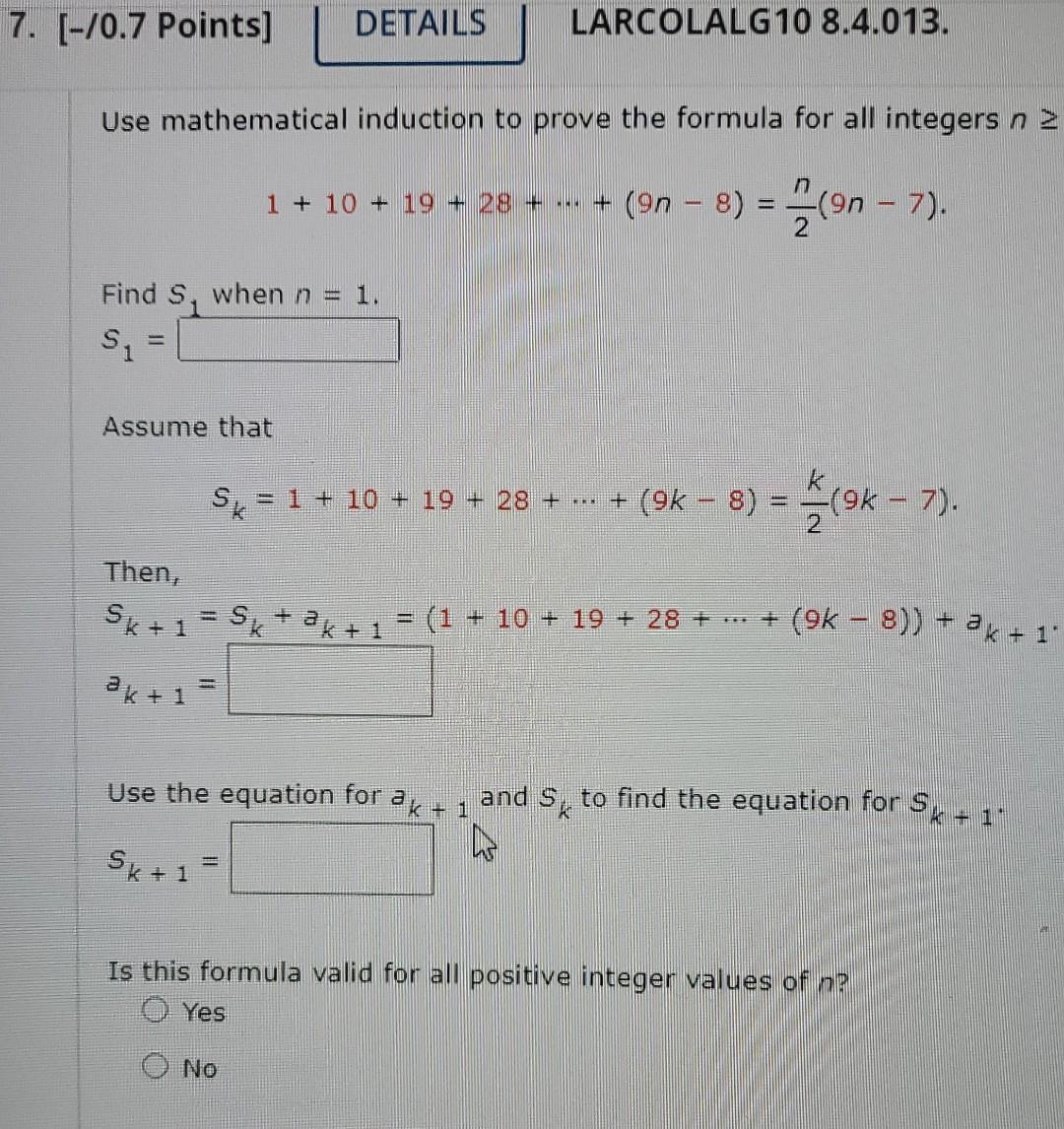 Solved Use mathematical induction to prove the formula for | Chegg.com