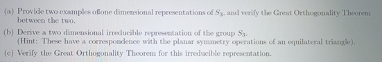 Solved (a) ﻿Provide two examples oflone dimensional | Chegg.com