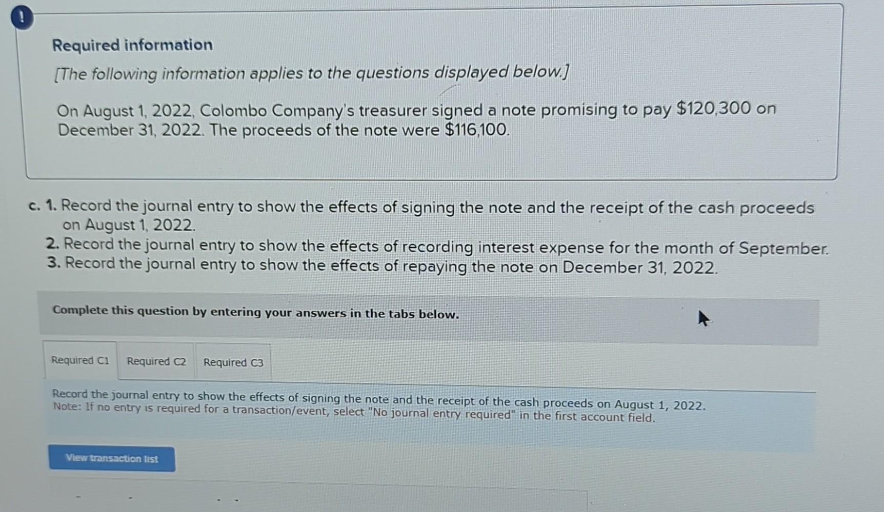 Solved Required information [The following information | Chegg.com