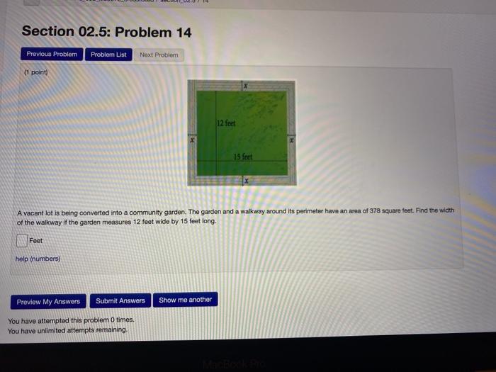 Solved Section 02.5: Problem 14 Previous Problem Problern | Chegg.com