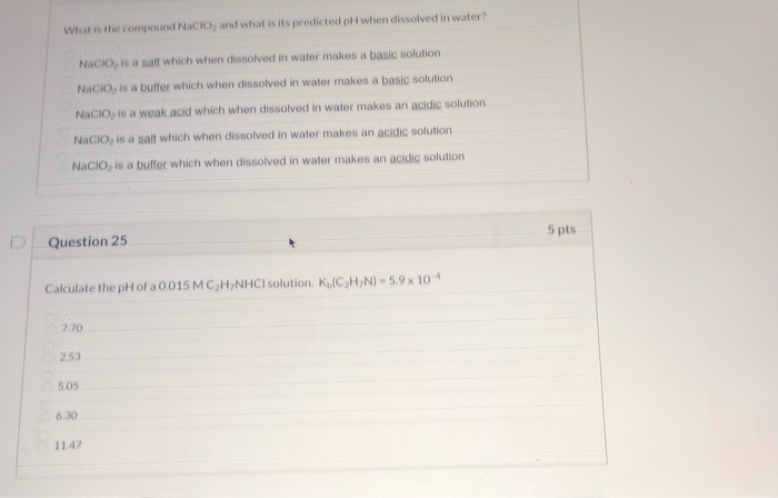 Solved What is the compound NCIO, and what is its predicted | Chegg.com