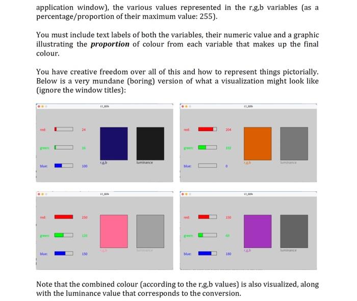 Question 3 (colour to grayscale conversion) Imagine | Chegg.com