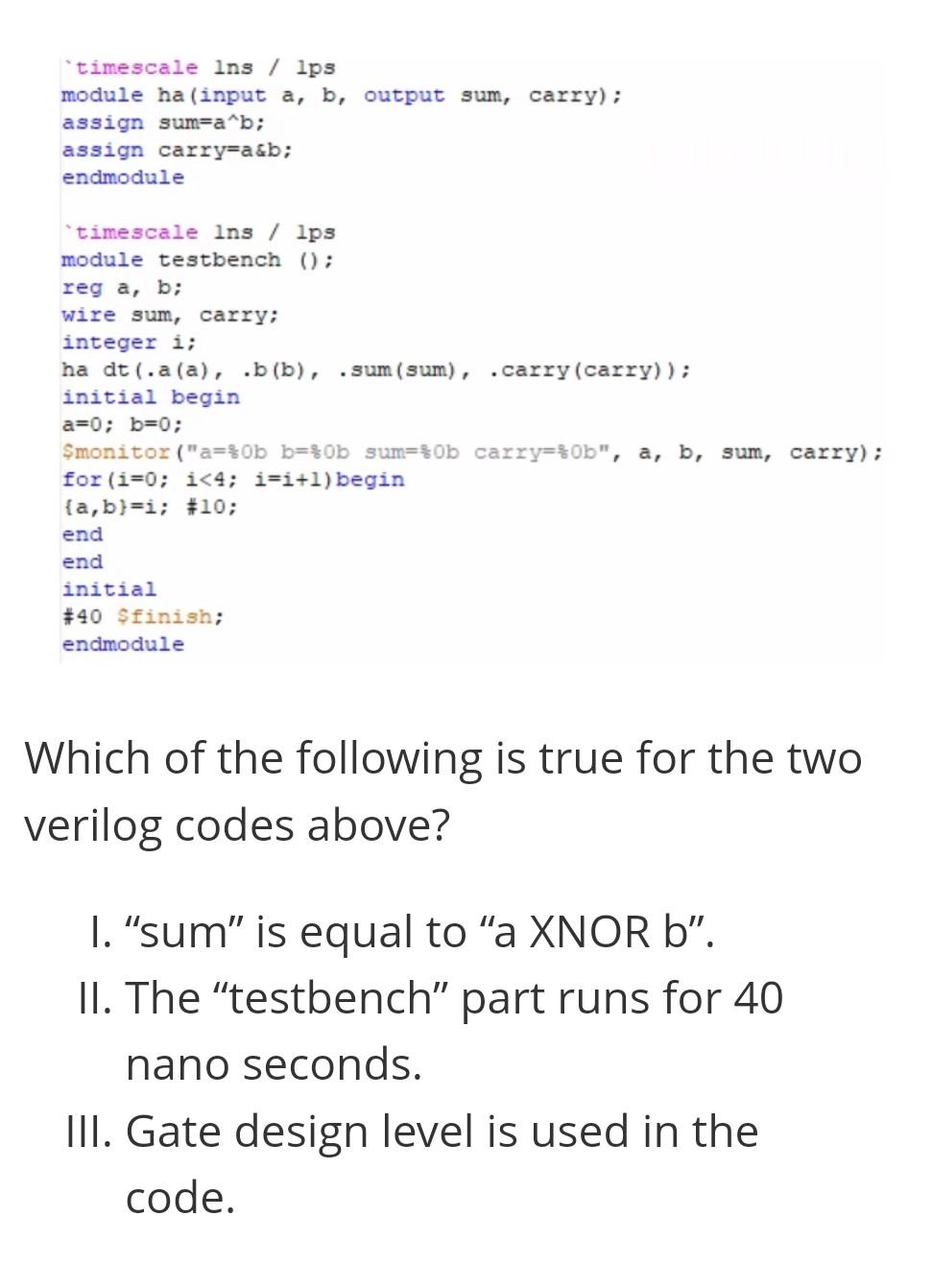 Solved timescale lns / Ips module ha (input a, b, output | Chegg.com