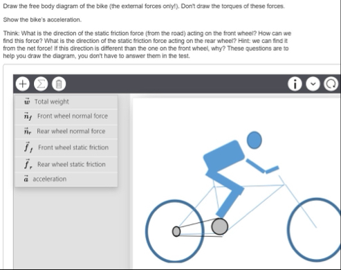 Solved Please only draw the free body diagram, include all | Chegg.com