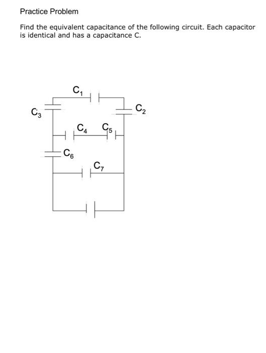 Solved 1.) Does capacitor 1 have more, less, or the same | Chegg.com