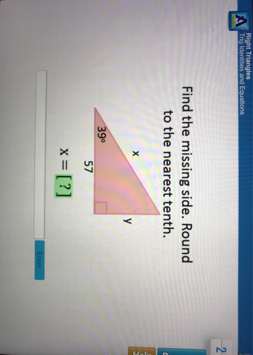 Solved Right Triangles A Trig Identities and Equations | Chegg.com