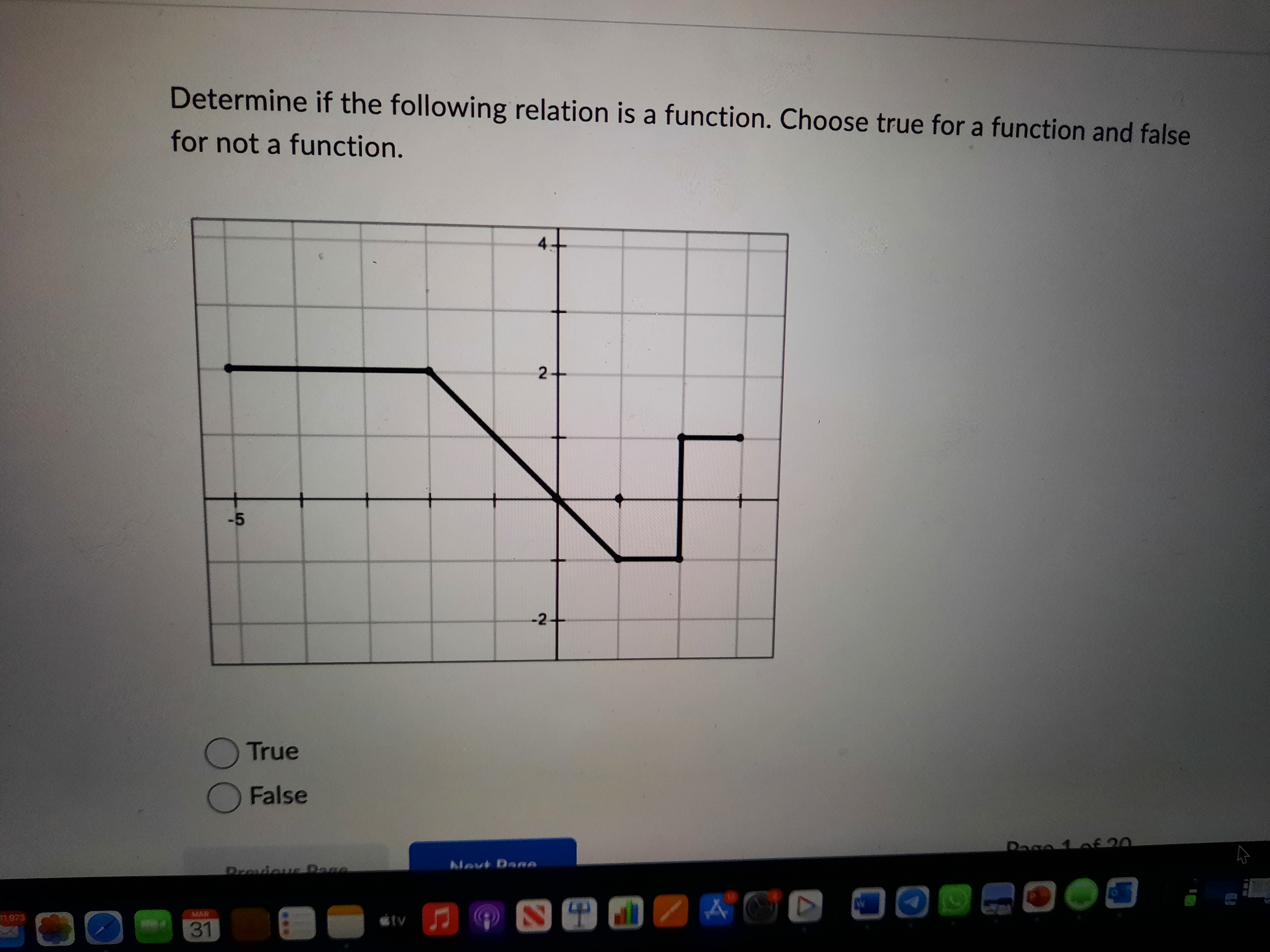 Solved Determine if the following relation is a function. | Chegg.com