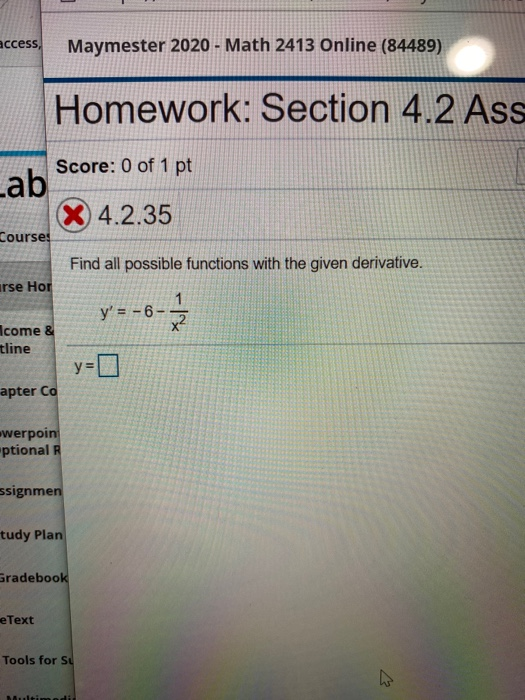 Solved Durses Given the velocity v ds dt and initial | Chegg.com