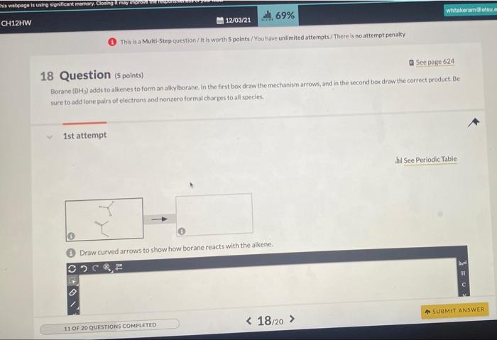 This webpage is using significant memory Closing may | Chegg.com