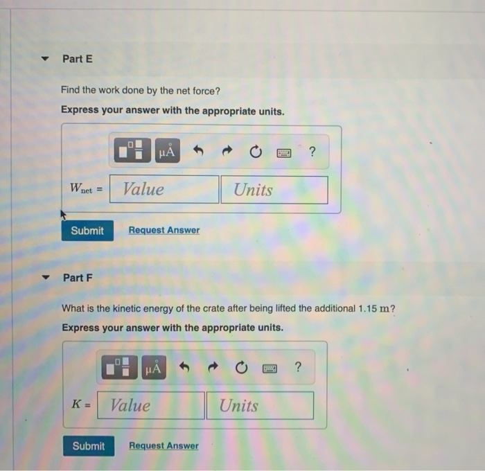 Solved Review Constants Part C You are using a rope to lift | Chegg.com