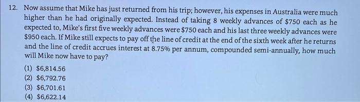 Solved THE NEXT FIVE (5) QUESTIONS ARE BASED ON THE | Chegg.com