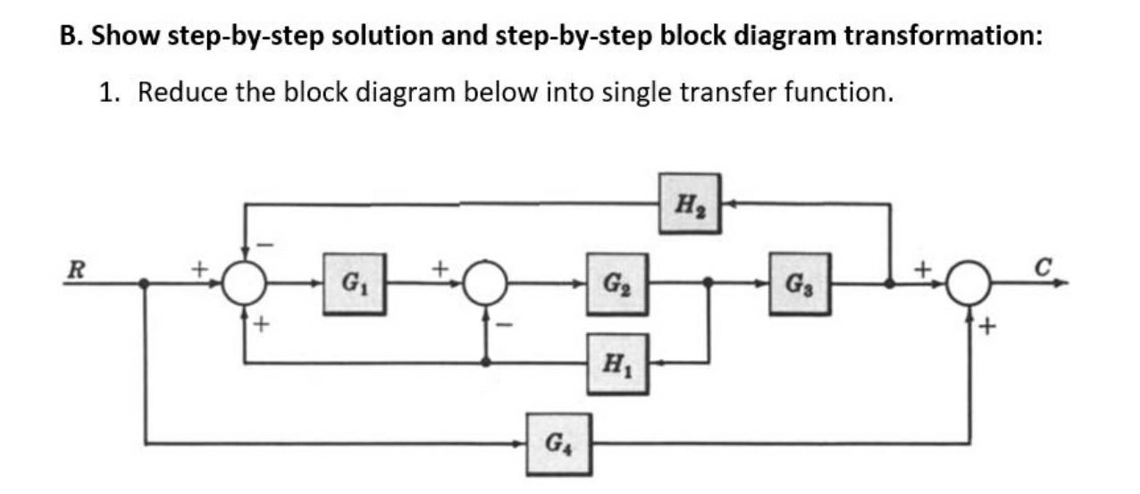 Solved B. Show step-by-step solution and step-by-step block | Chegg.com
