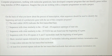 Solved Computer programmers, working with molecular | Chegg.com