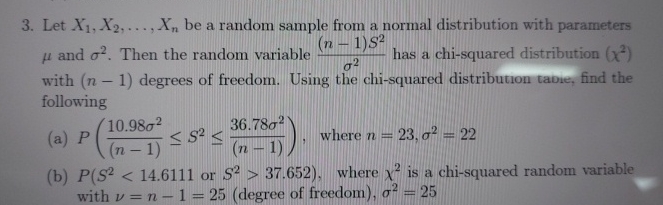 Solved Let x1,x2,dots,xn ﻿be a random sample from a normal | Chegg.com