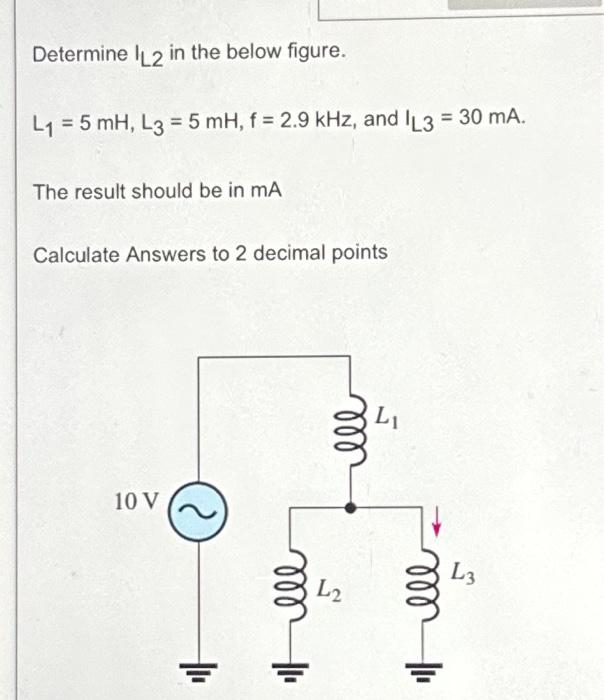 Solved Determine LL2 in the below figure. | Chegg.com