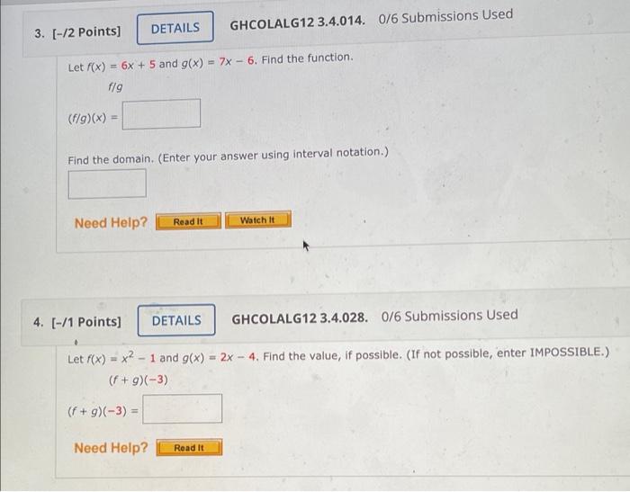 Solved DETAILS 3. [-12 Points) GHCOLALG12 3.4.014. 0/6 | Chegg.com