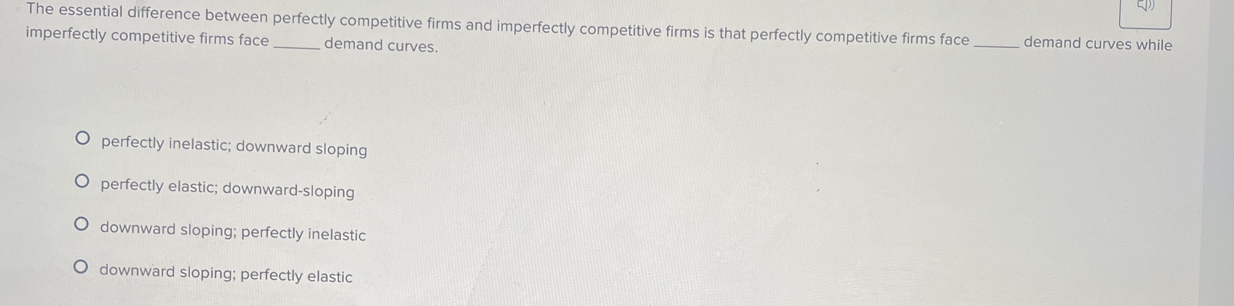 Solved The essential difference between perfectly | Chegg.com