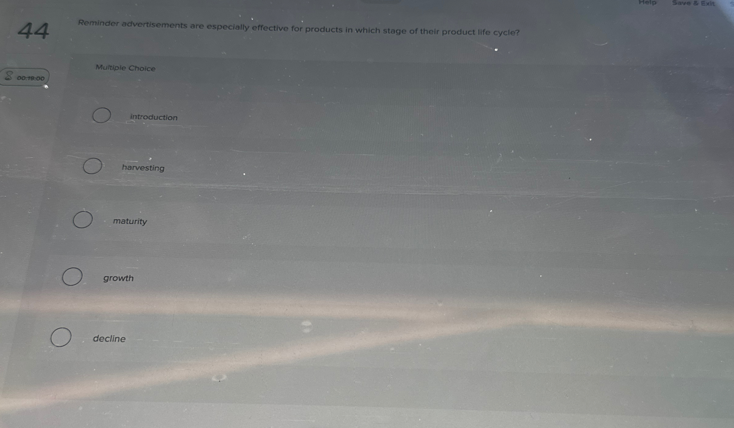 Solved HelpSave & Exit44Reminder advertisements are | Chegg.com