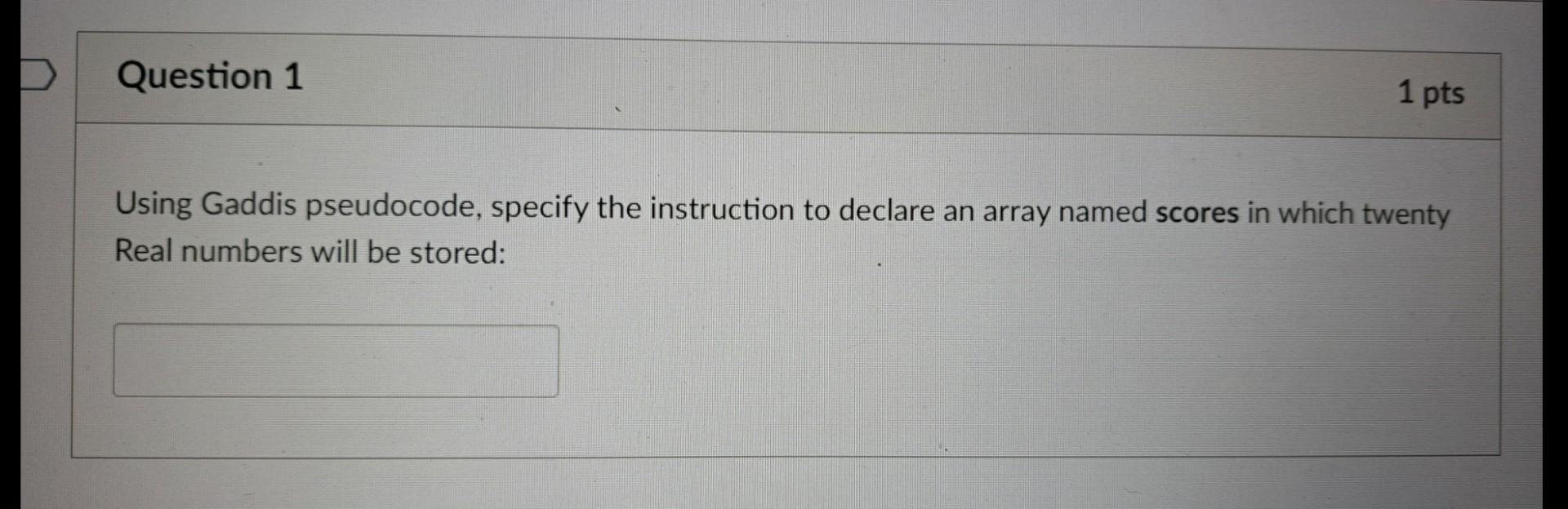 Solved Using Gaddis pseudocode, specify the instruction to | Chegg.com