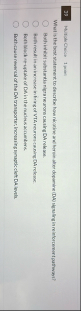 Solved 39Multiple Choice1 ﻿pointWhat is the best statement | Chegg.com