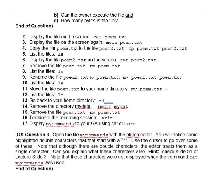 Solved www UNIX Commands 1. Go to the root directory: cd / | Chegg.com