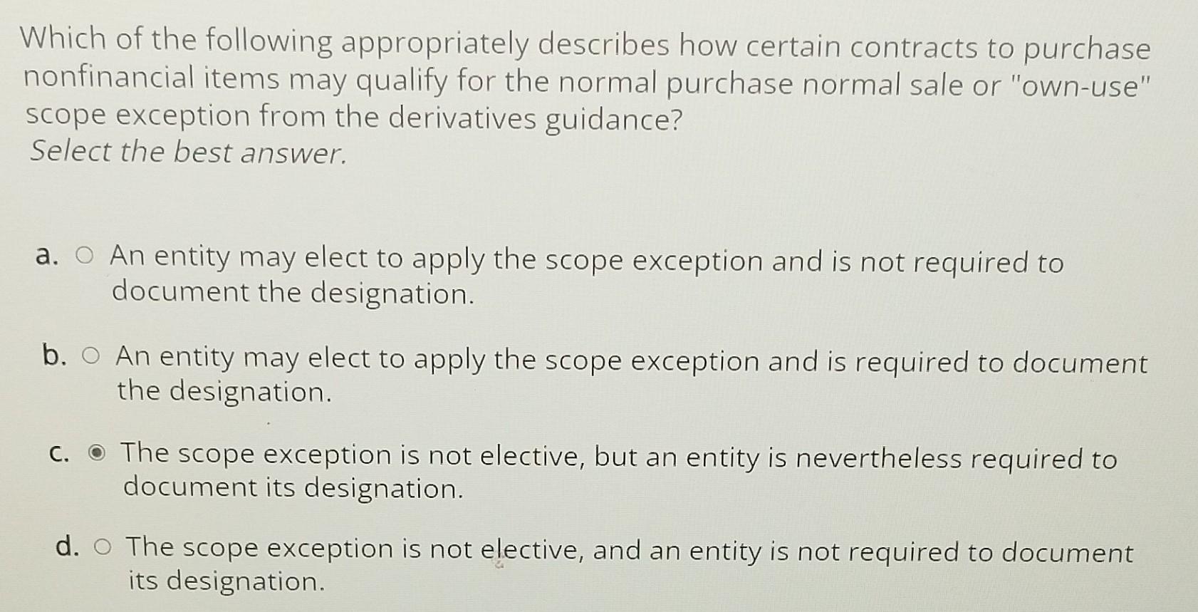 Solved Which of the following appropriately describes how | Chegg.com