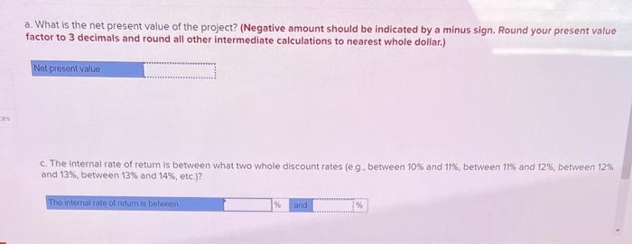 EXHIBIT 14-8 The Net Present Value Method-An Extended | Chegg.com