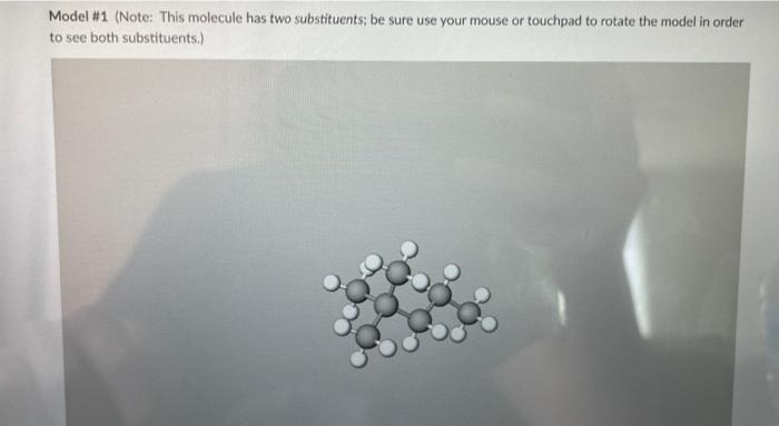 Solved Part II: Hydrocarbon Models INSTRUCTIONS: For each | Chegg.com