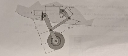Solved graphically determine the angular lift of the wheel | Chegg.com