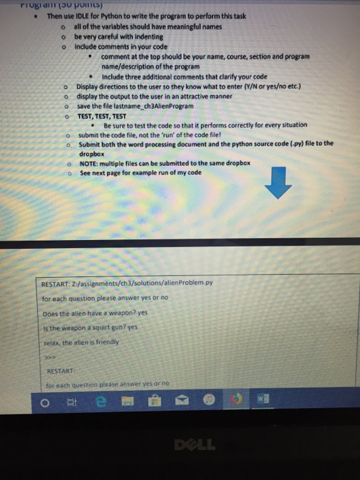 Solved but you'ren 9 Python Programming Chapter 3 | Chegg.com