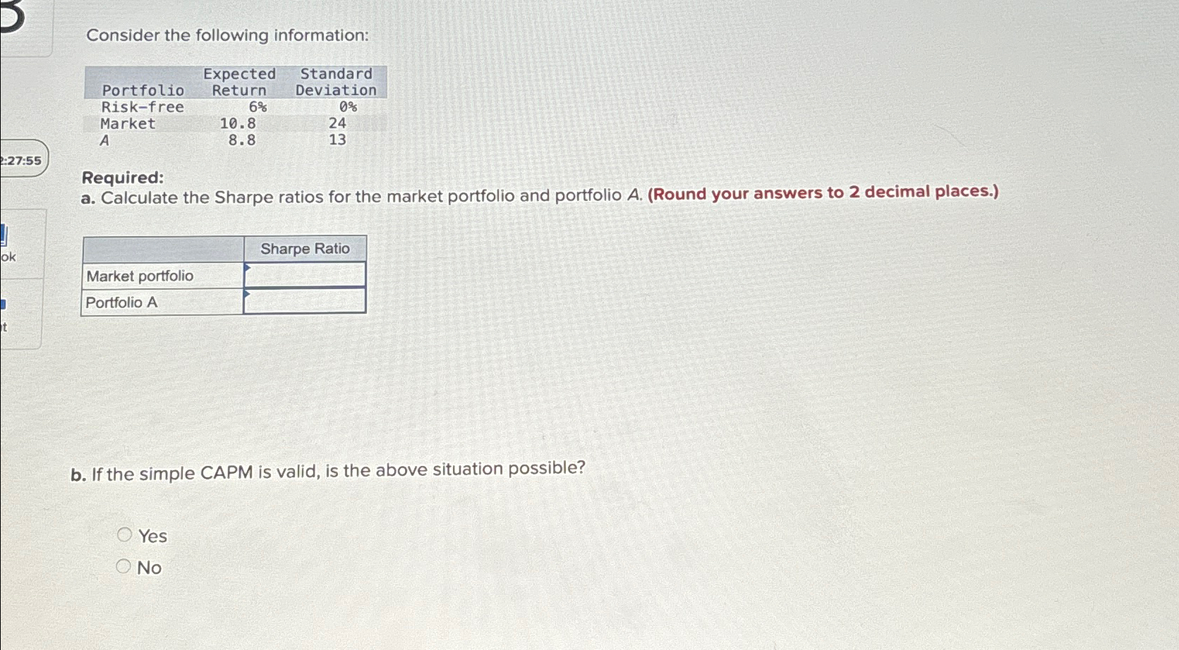 Solved Consider the following | Chegg.com
