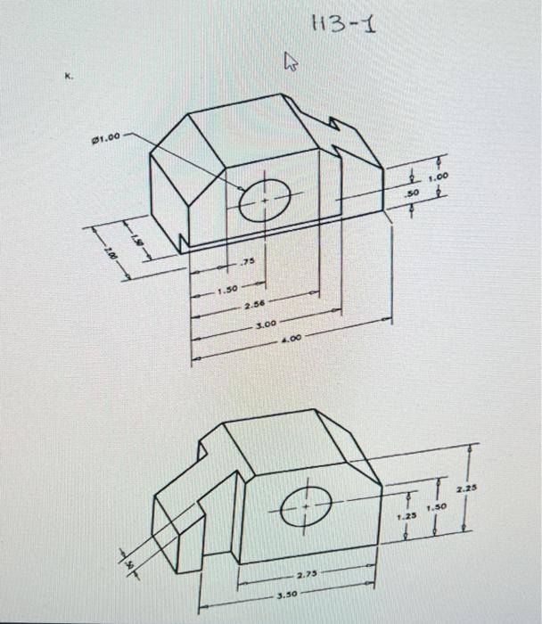 Solved create solid model using fusion 360 include steps | Chegg.com
