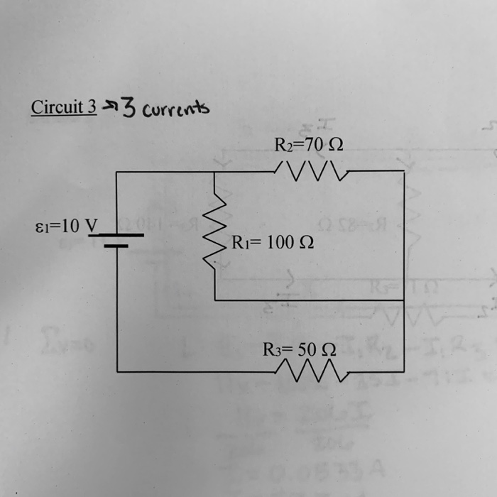 Solved For the circuit below calculate theoretical current, | Chegg.com