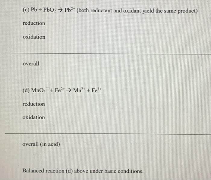 Solved 3. Balance each of the following incomplete equations | Chegg.com