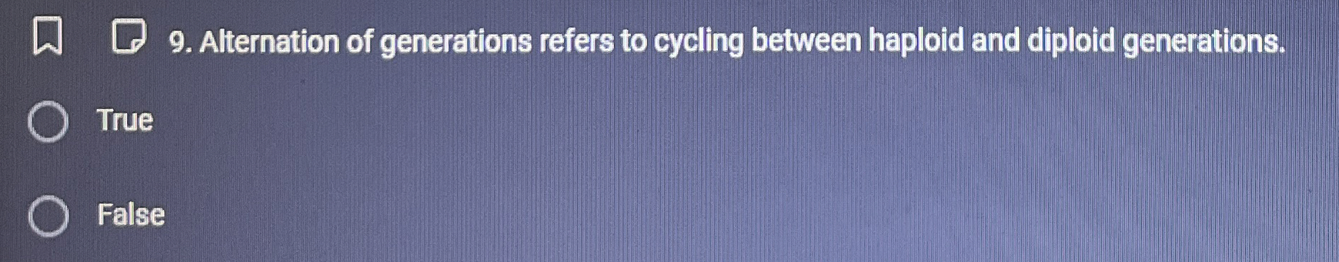 Solved Alternation of generations refers to cycling between | Chegg.com