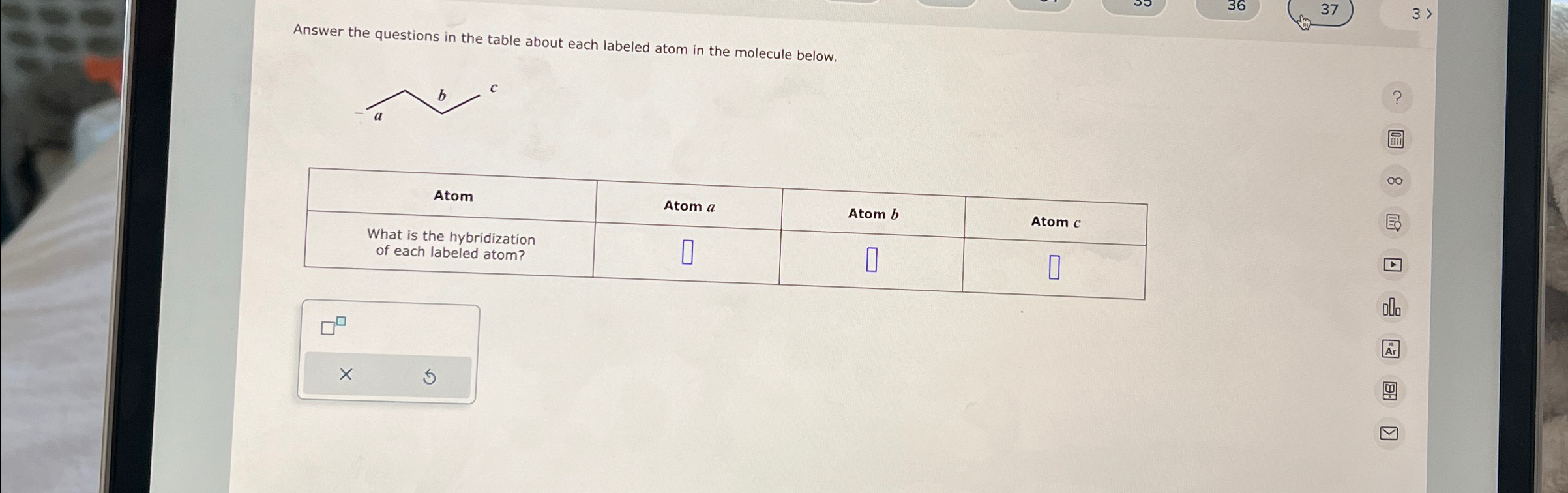 Solved Answer the questions in the table about each labeled | Chegg.com