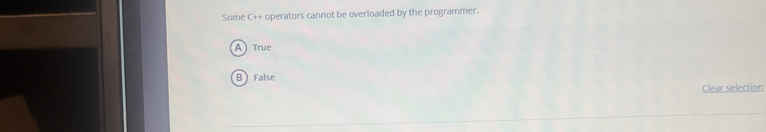 Solved Some C++ ﻿operators cannot be overloaded by the | Chegg.com