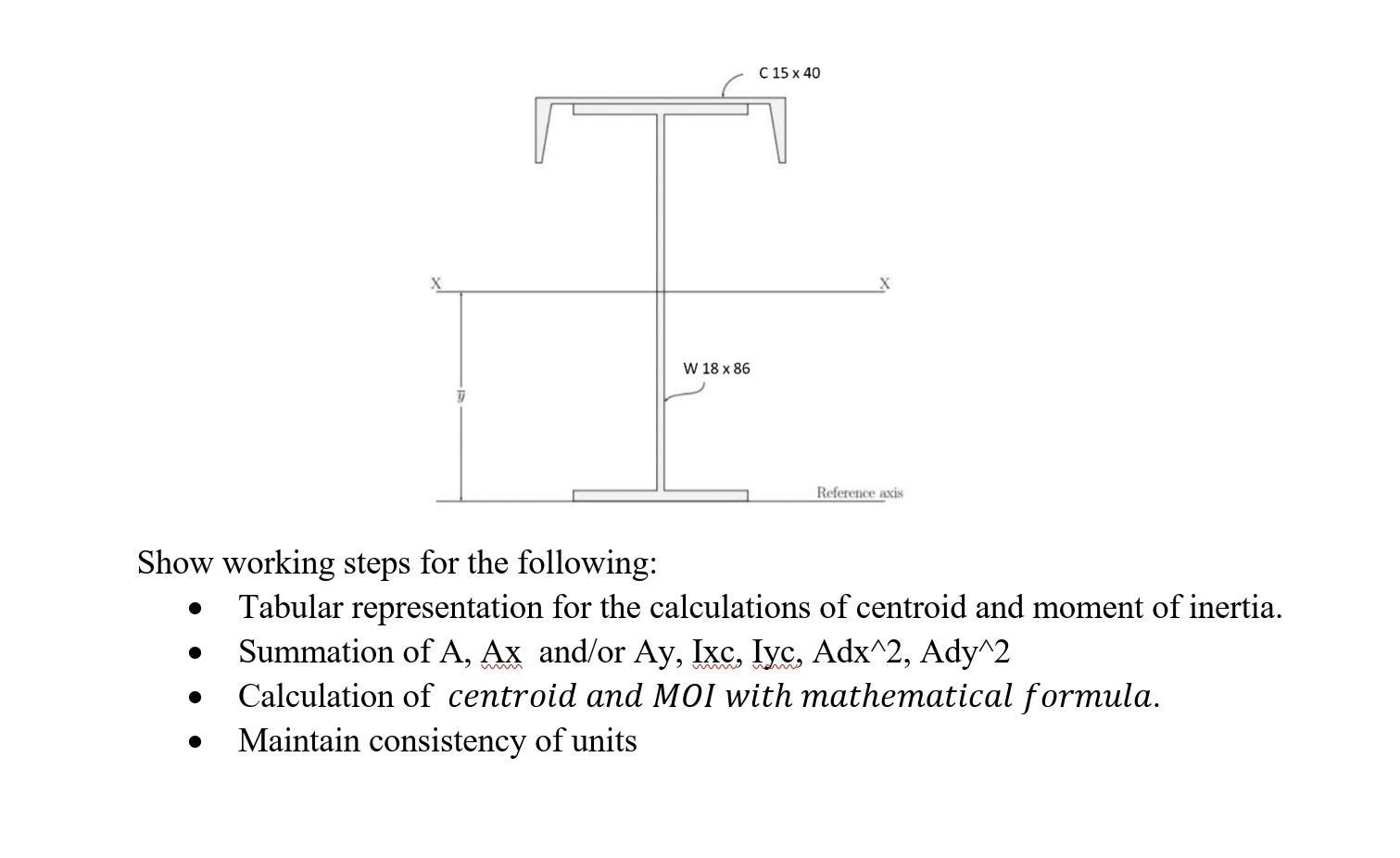 Solved Show working steps for the following: - Tabular | Chegg.com