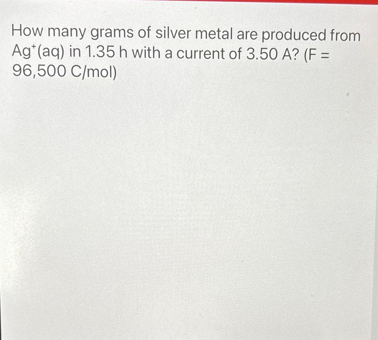 Solved Correct answer pls!! ﻿How many grams of silver metal | Chegg.com