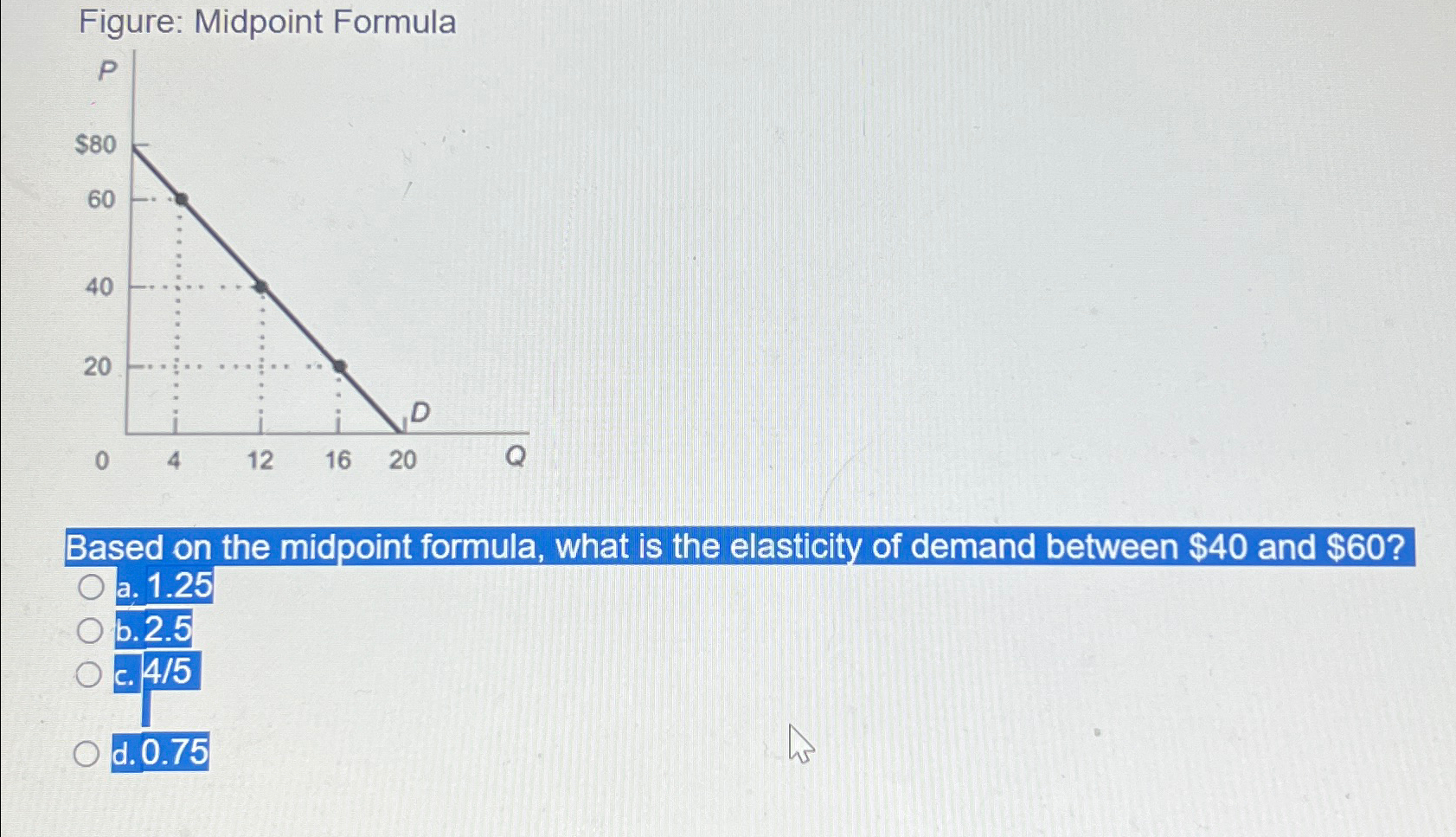 Solved Finıuro- ﻿MAidnnint FormıılBased on the midpoint | Chegg.com