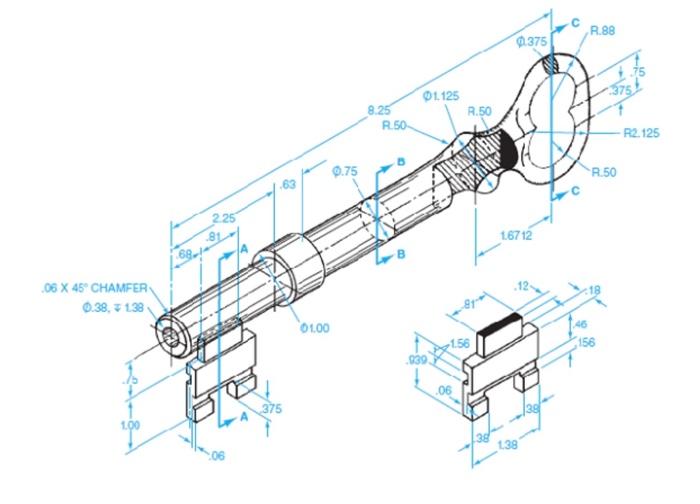 Need help with the Two View Drawings dimensions so I | Chegg.com