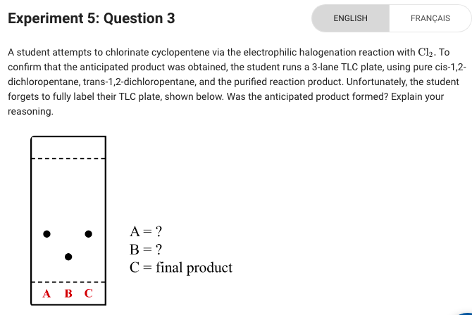Solved Experiment 5: Question 3A student attempts to | Chegg.com