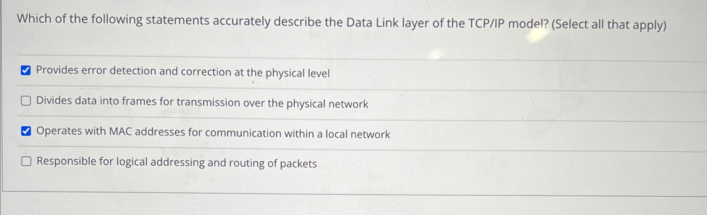 Solved Which of the following statements accurately describe | Chegg.com