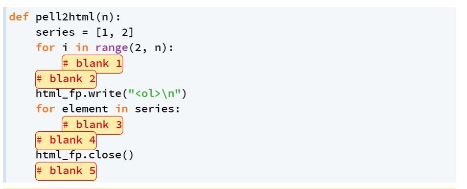 Solved The Pell series is a variation of the Fibonacci | Chegg.com